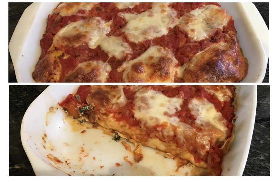 Recipe - Spinach & Ricotta Crespolini / Pancakes - Lesley Mitchell Fitness
